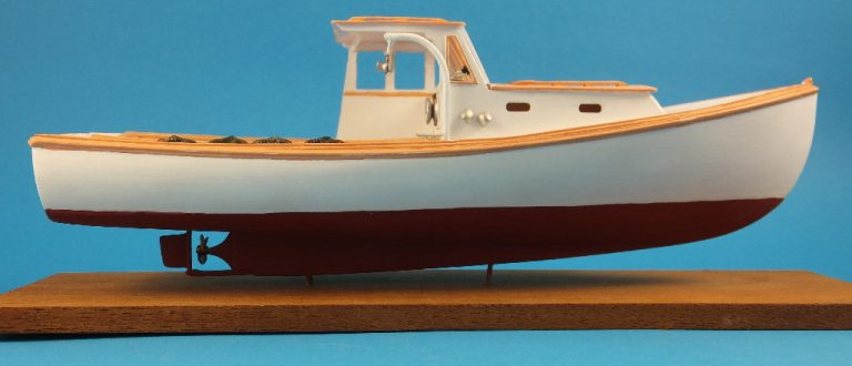 H143W 32′ Lobster Boat Full Hull Craftsman Kit – O Scale – Wood ...