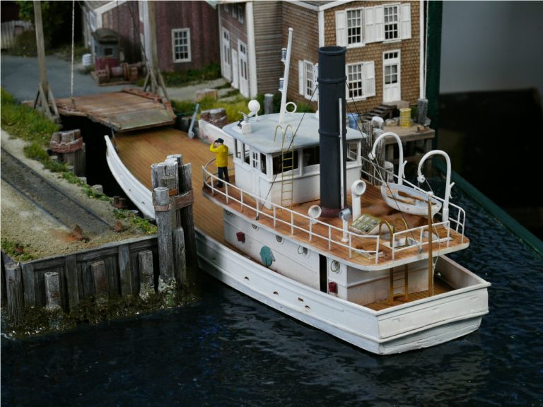 Sea Port kit: H123 81′ Car Ferry Kit – HO Scale – L: 11-1/8″ W: 3-3/16 ...