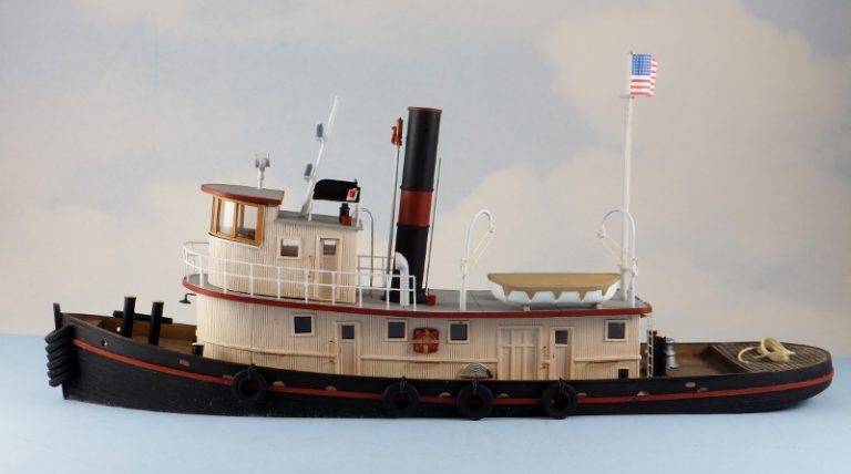 Sea Port kit: H151 FH (full hull) “31′ Mighty Little Tug” Kit – resin ...
