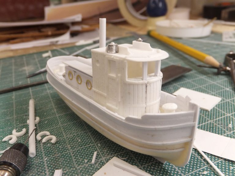 Sea Port kit: H151 FH (full hull) “31′ Mighty Little Tug” Kit – resin ...